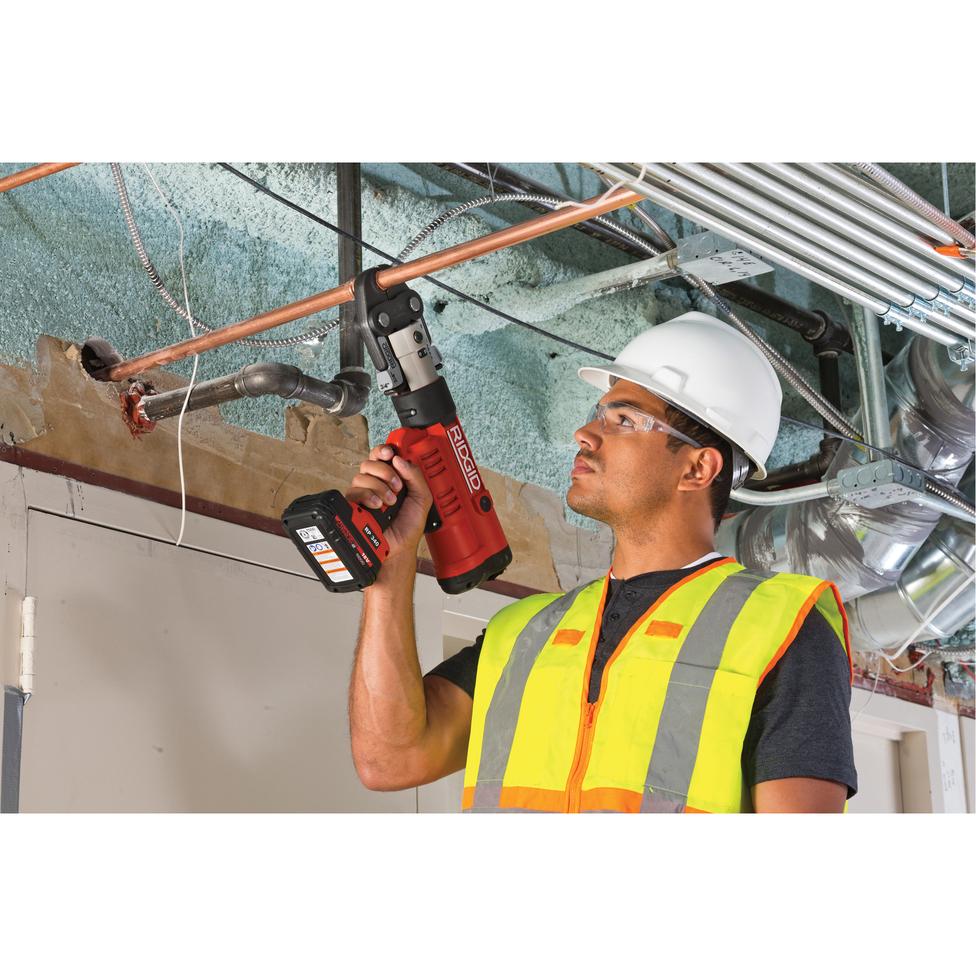 RIDGID RP-340 Press Tool Only TYB117 (44483) | Shop Special Plumbing ...