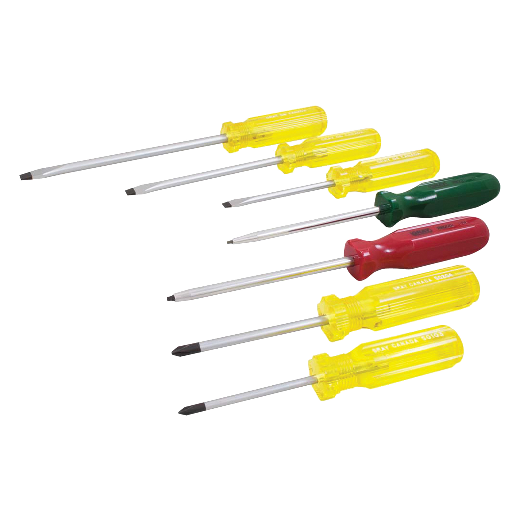 GRAY TOOLS Screwdriver Set TYP988 (SCD7) | Shop Screwdriver Set | TENAQUIP