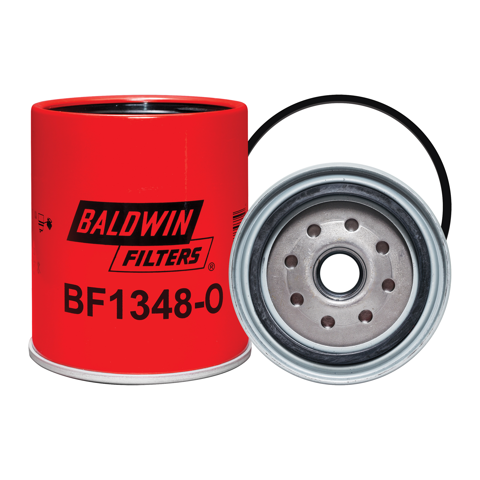 BALDWIN FILTERS Spin-On Fuel/Water Separator with Open Port for Bowl ...
