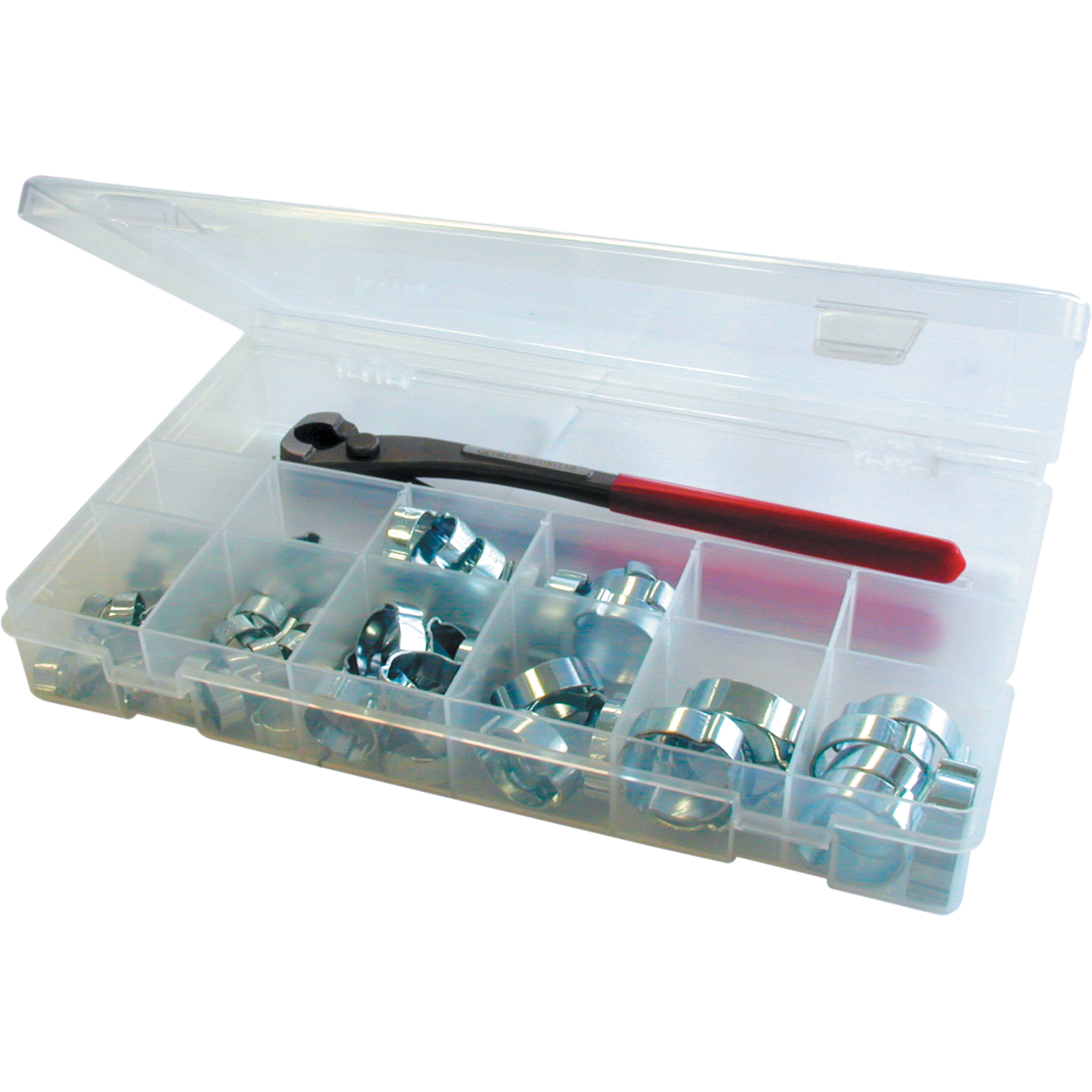 TOPRING 2-Ear Clamp Kit - 80 Pcs TZ224 (48.900) | Shop Clamp Set | TENAQUIP