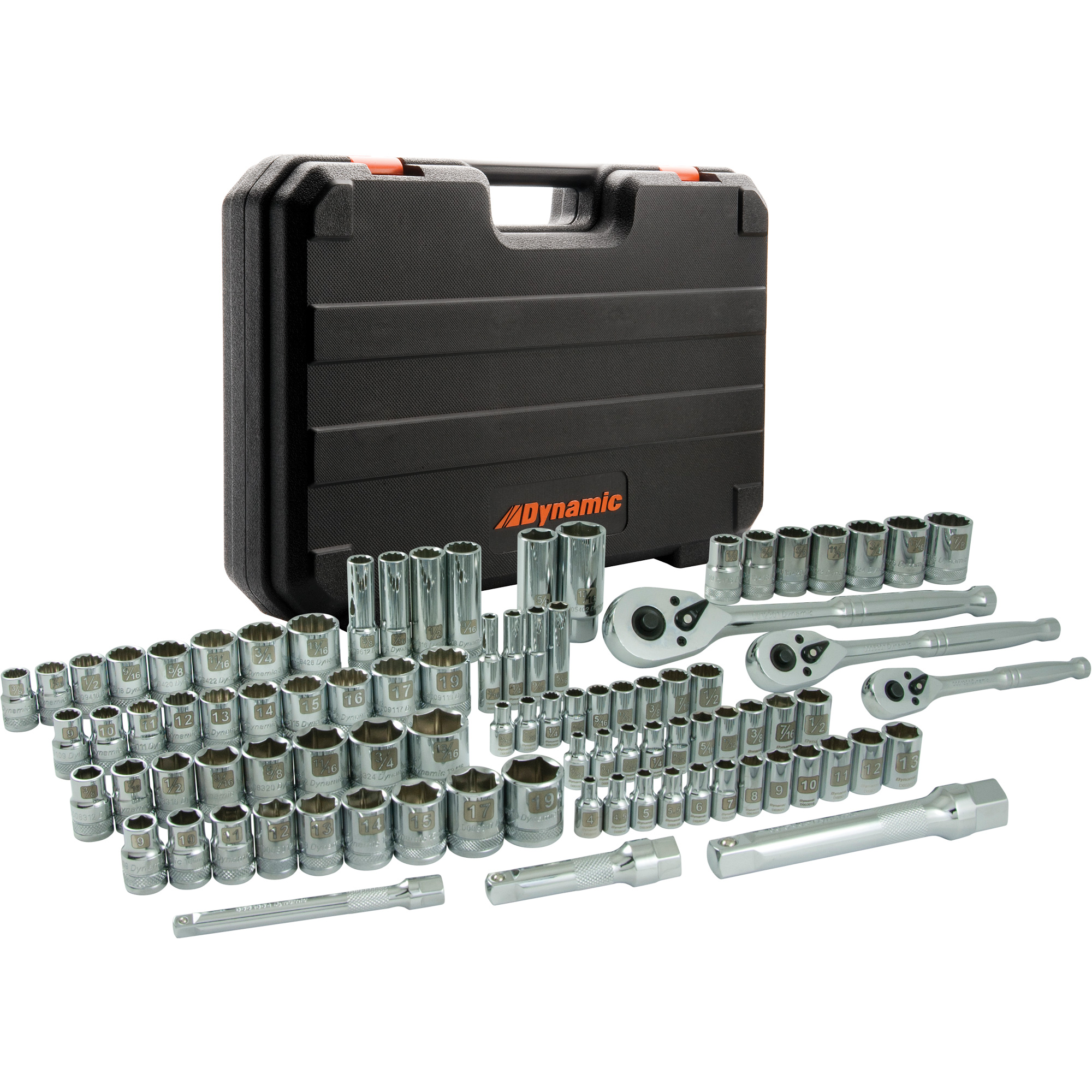 DYNAMIC TOOLS Socket Set with Accessories UAD793 (D106001) | Shop ...