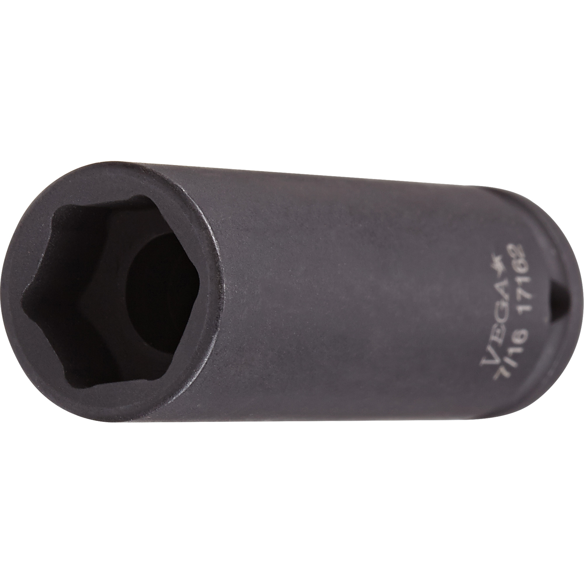 VEGA Impact Socket, 10 mm, 1/4" Drive, 50.8 mm L, 6 Points UAG389 ...