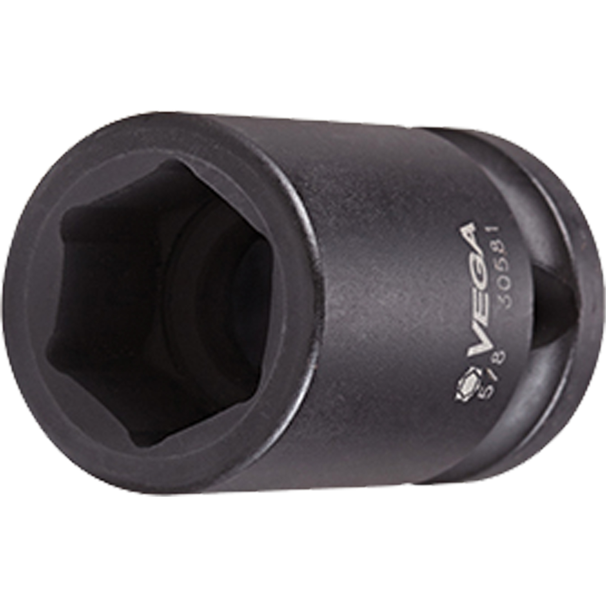Vega 30341 Impact Socket, 3/4", 1/2" Drive, 1.5" L, 6 Points