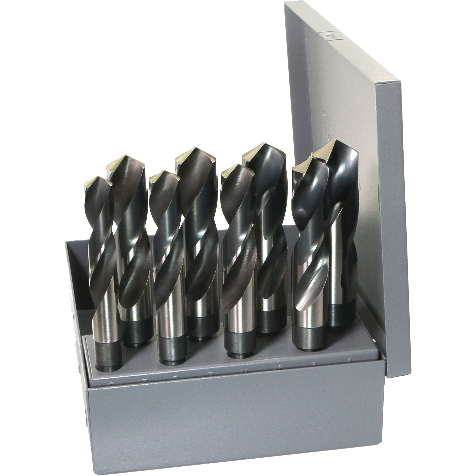 Walter Technologies Pour Surface 1000E8 Jeu de forets S & D Drillco, 8 morceaux, Acier rapide