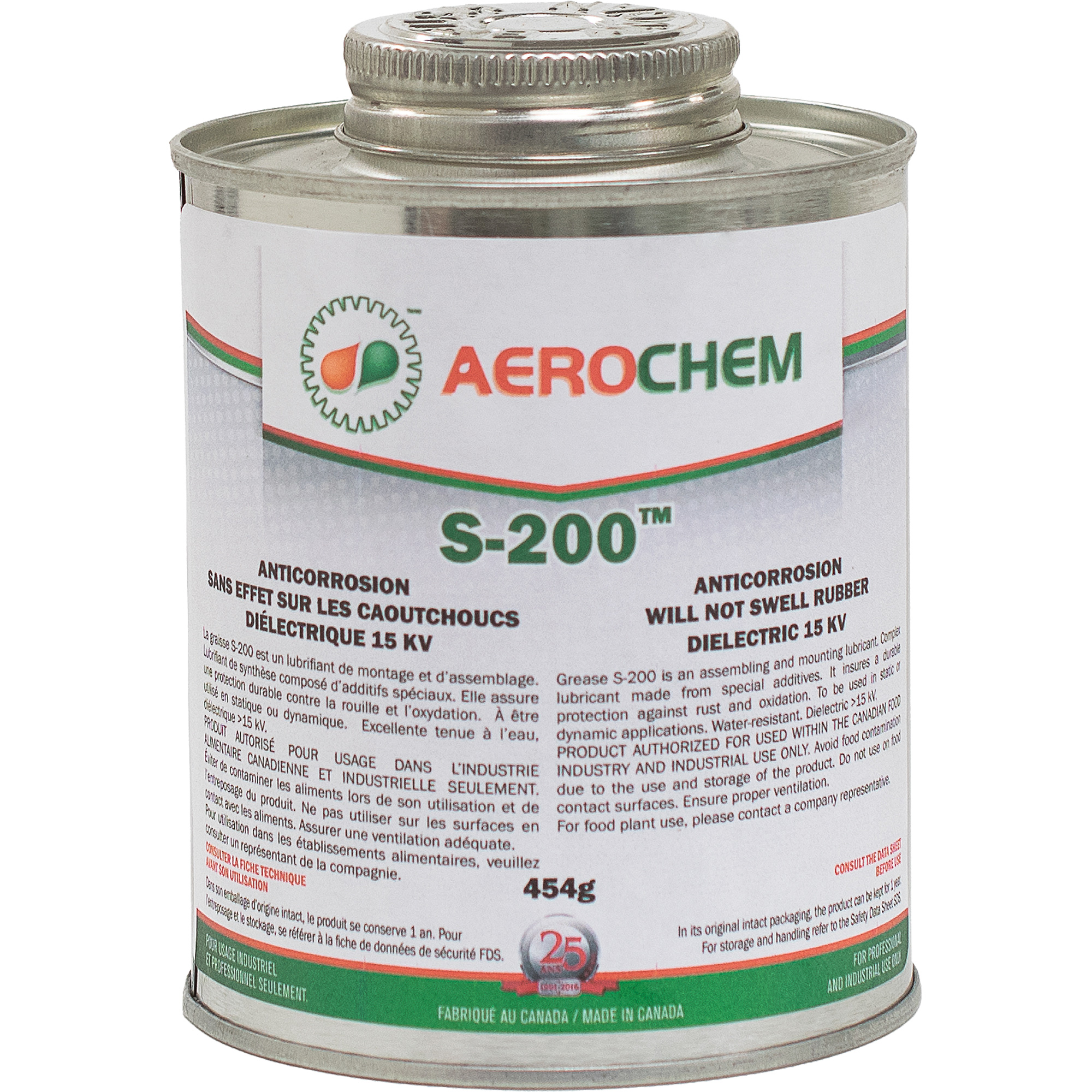 Aerochem GRS200500GR12CS Di-Electric Synthesized Grease