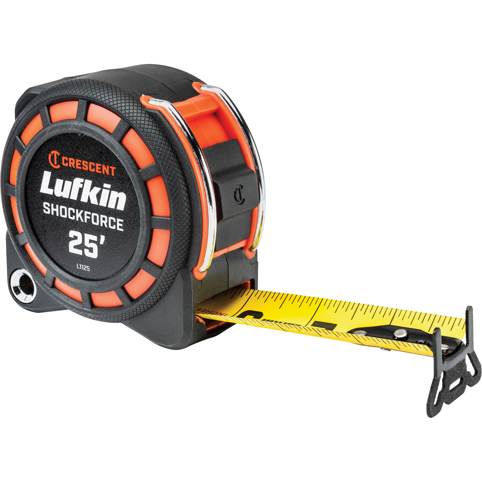 Lufkin By Crescent L1125-02 Shockforce G1 Dual Sided Tape Measure, 1-3/ ...