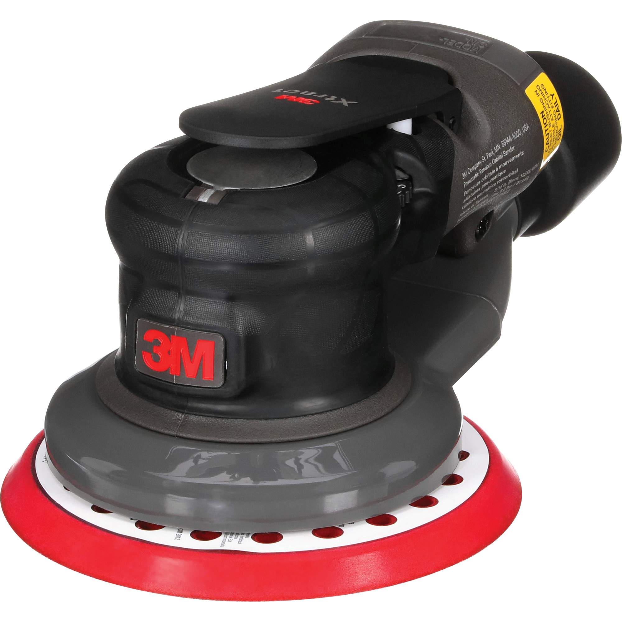 3M AB28506 Xtract Pneumatic Random Orbital Sander 88942 5 Dia. 12000 RPM