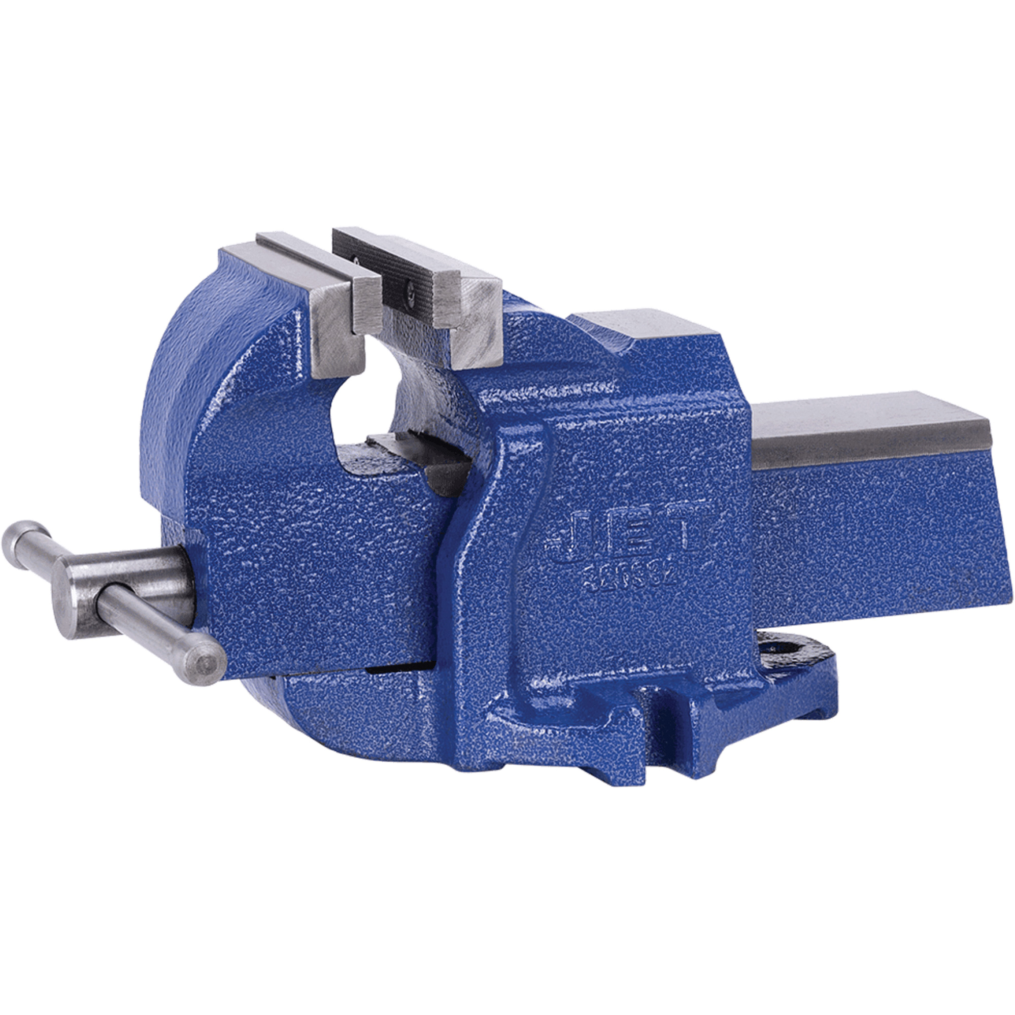 JET 320335 Heavy-Duty British Pattern Bench Vise, 8" Jaw Width, 4 ...