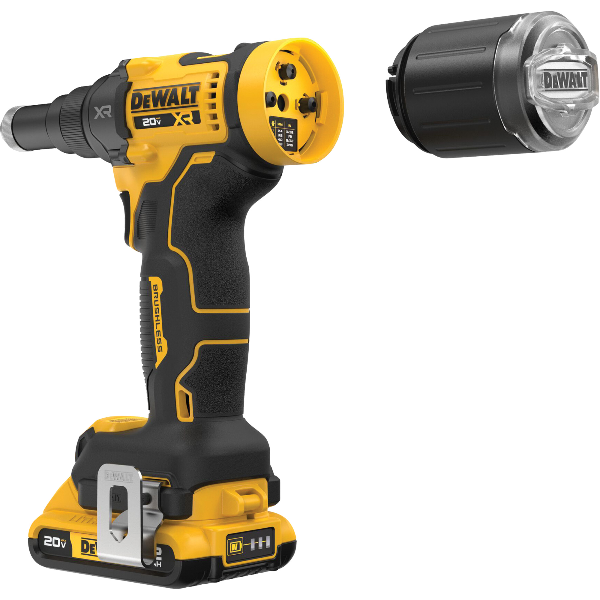 DEWALT DCF403B XR® Brushless Cordless 3/16" Rivet Tool (Tool Only)