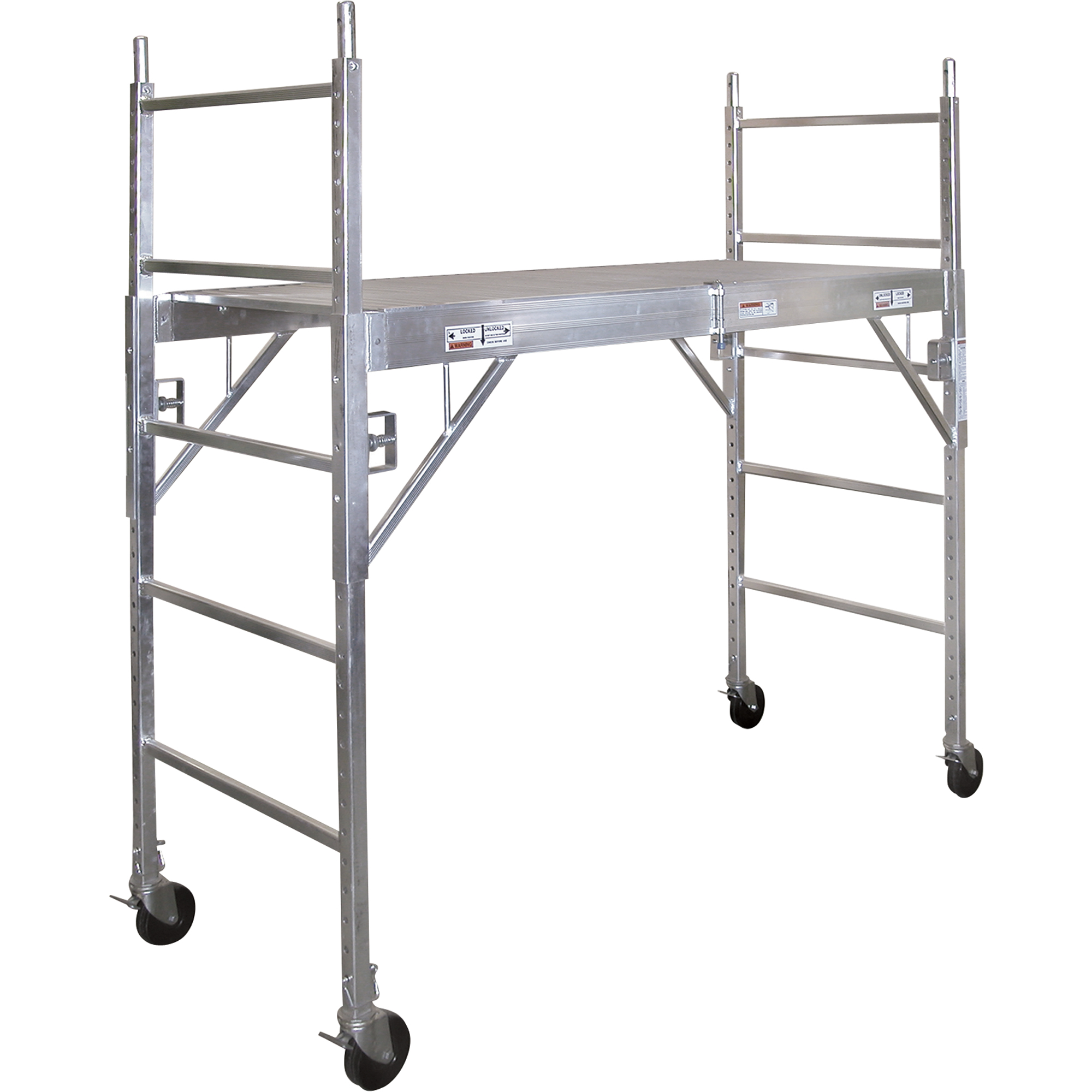 METALTECH Mobile Work Scaffolding - Maxi Square Scaffolding, Aluminum ...