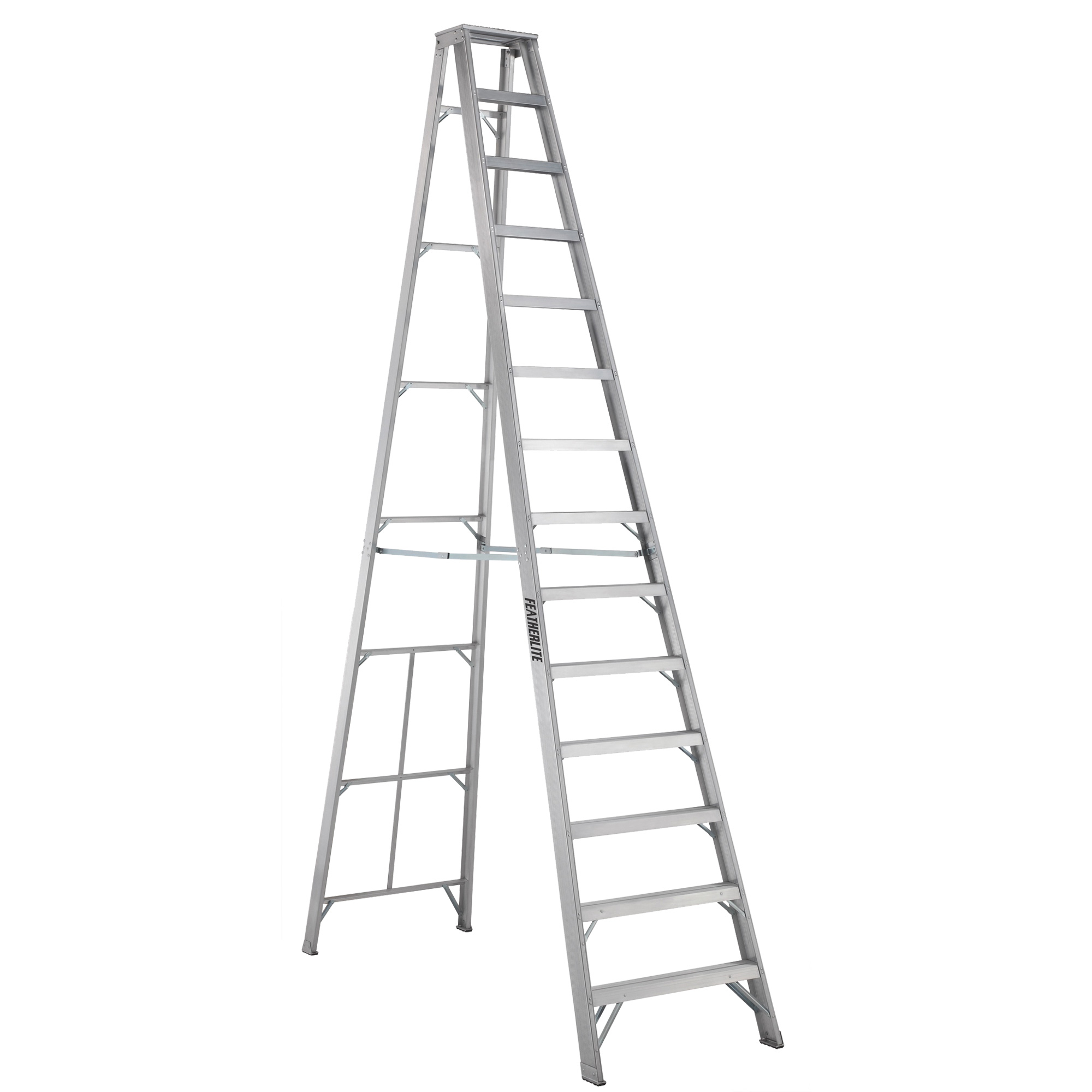 FEATHERLITE 3400 Series Industrial Extra Heavy-Duty Step Ladder VC316 ...