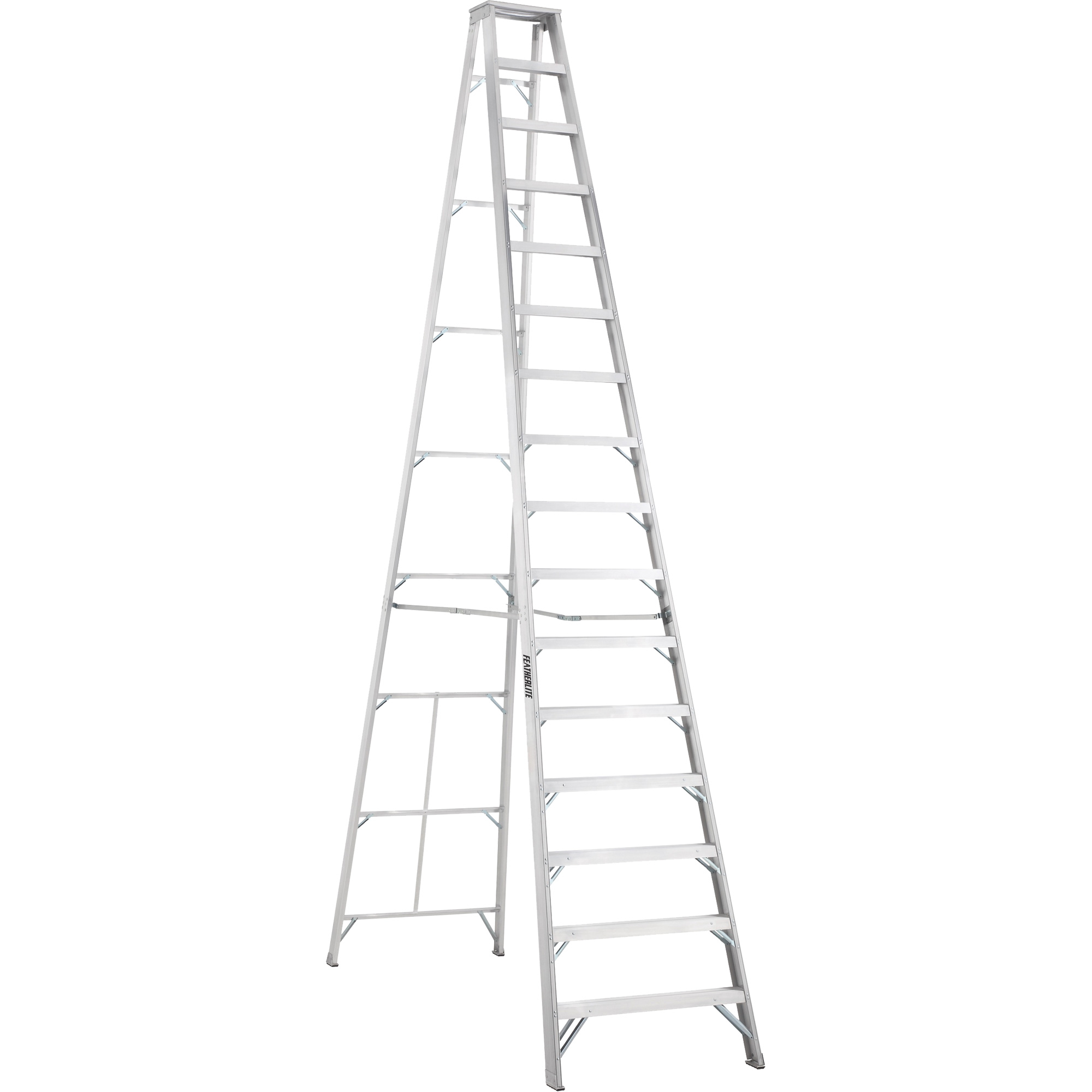 FEATHERLITE 3400 Series Industrial Extra Heavy-Duty Step Ladder VC317 ...