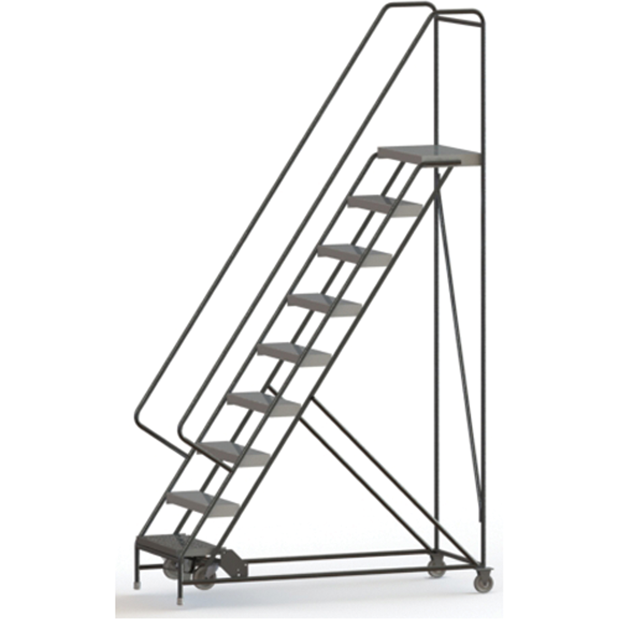 TRI-ARC MANUFACTURING Rolling Ladder VC491 (WLAR109244) | Shop Rolling ...