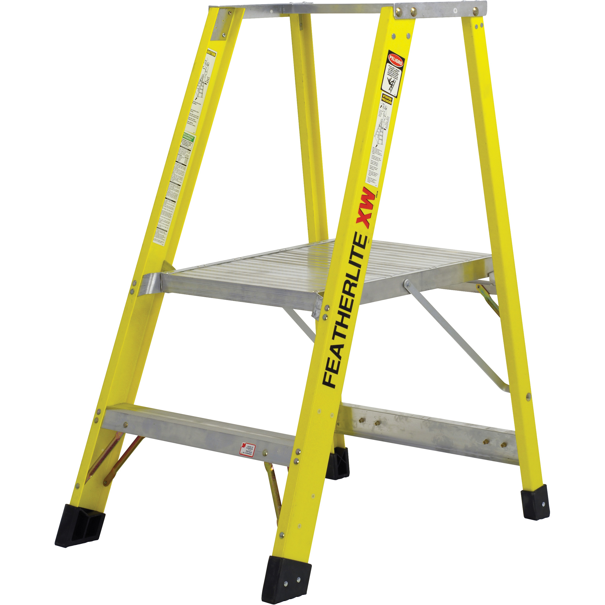 FEATHERLITE Extra Wide Heavy-Duty Industrial fibreglass Platform ...