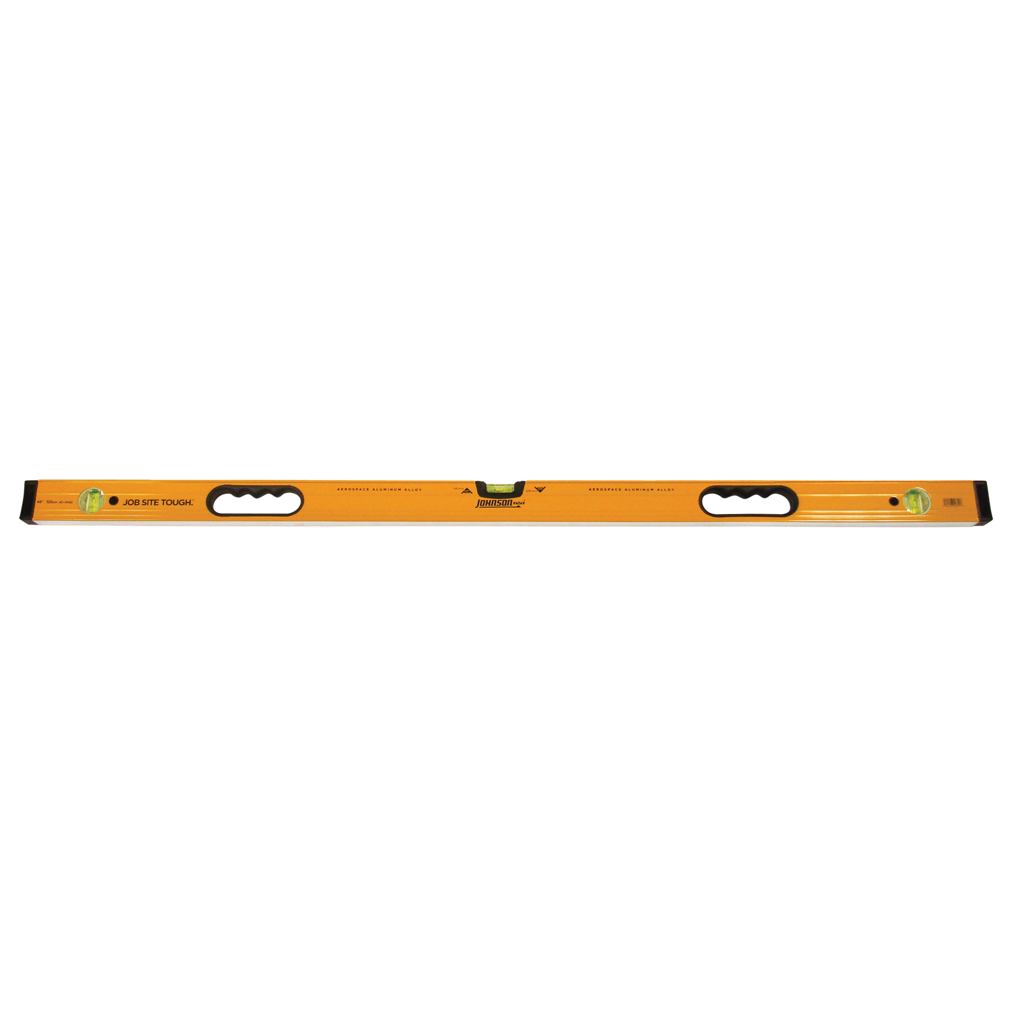 Johnson 9850-4800 Contractor Level, Box, 4' L, Aluminum, 3, Non-Magnetic