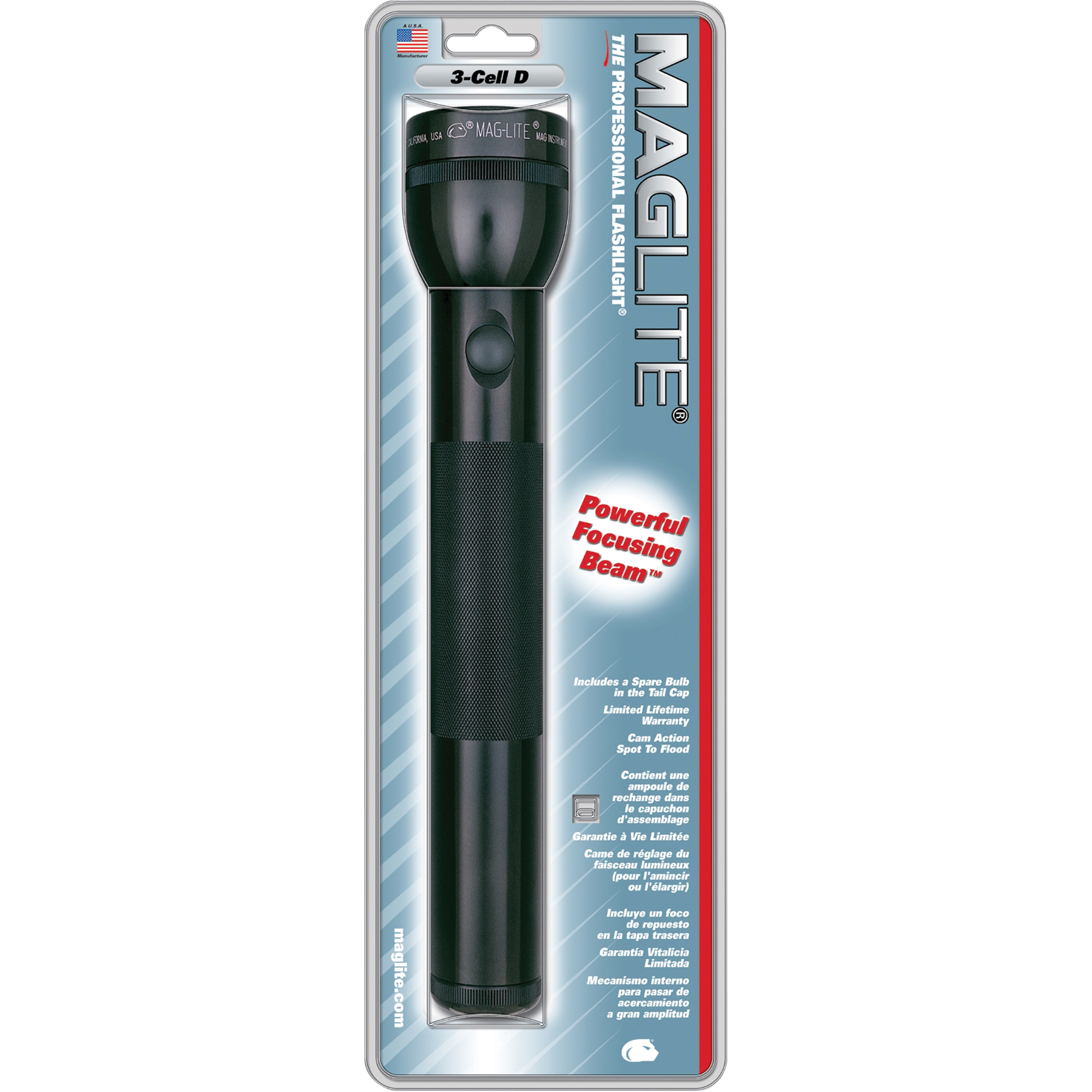 MAGLITE Maglite® 6-Cell D Flashlights XC443 (S6D016) | Shop Hand-Held ...