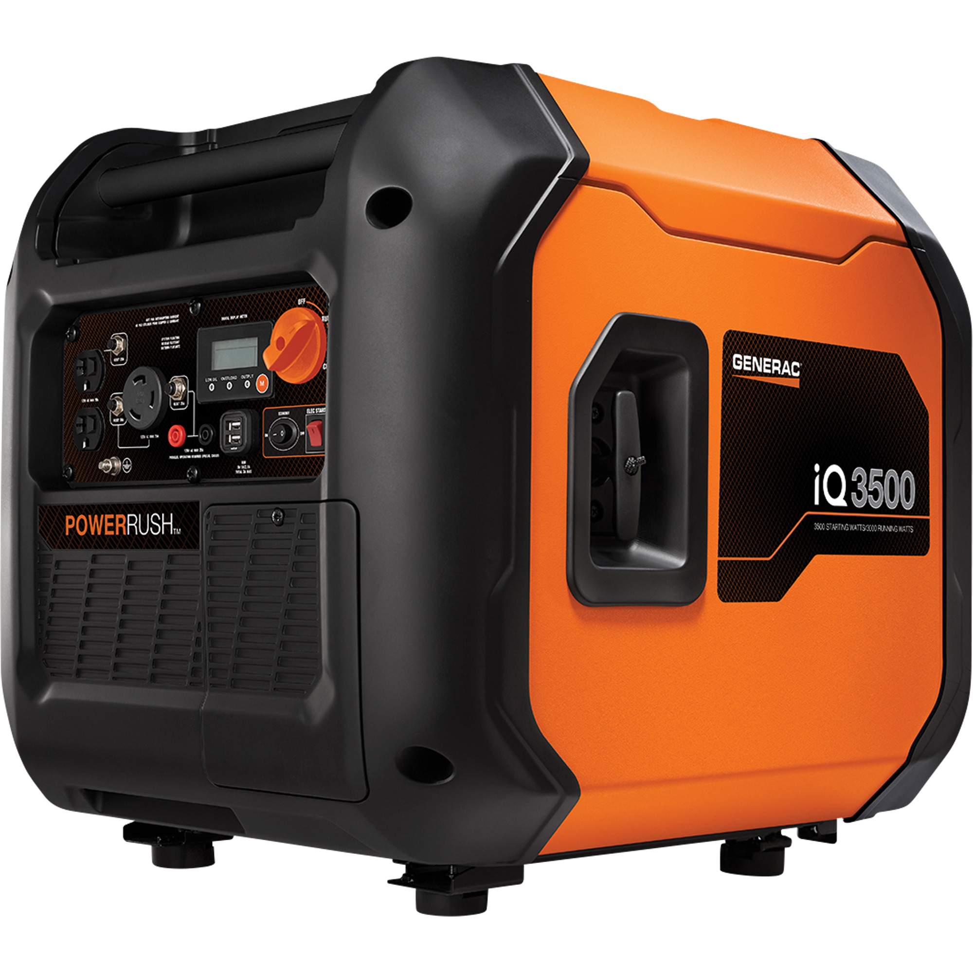 Generac 7127 Génératrice à onduleur iQ3500, Surtension 3500 W, Nominale ...