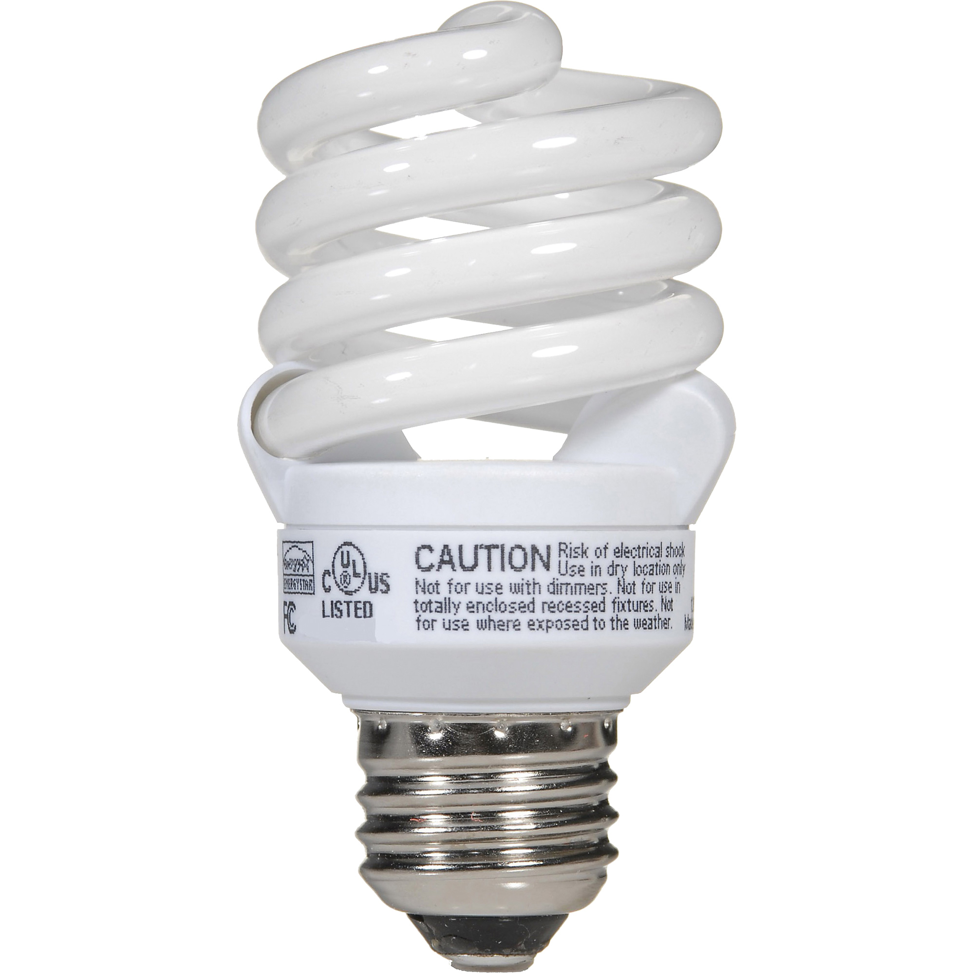 Mini Spiral Fluorescent Light Bulb XJ095 | Shop Fluorescent Bulb | TENAQUIP