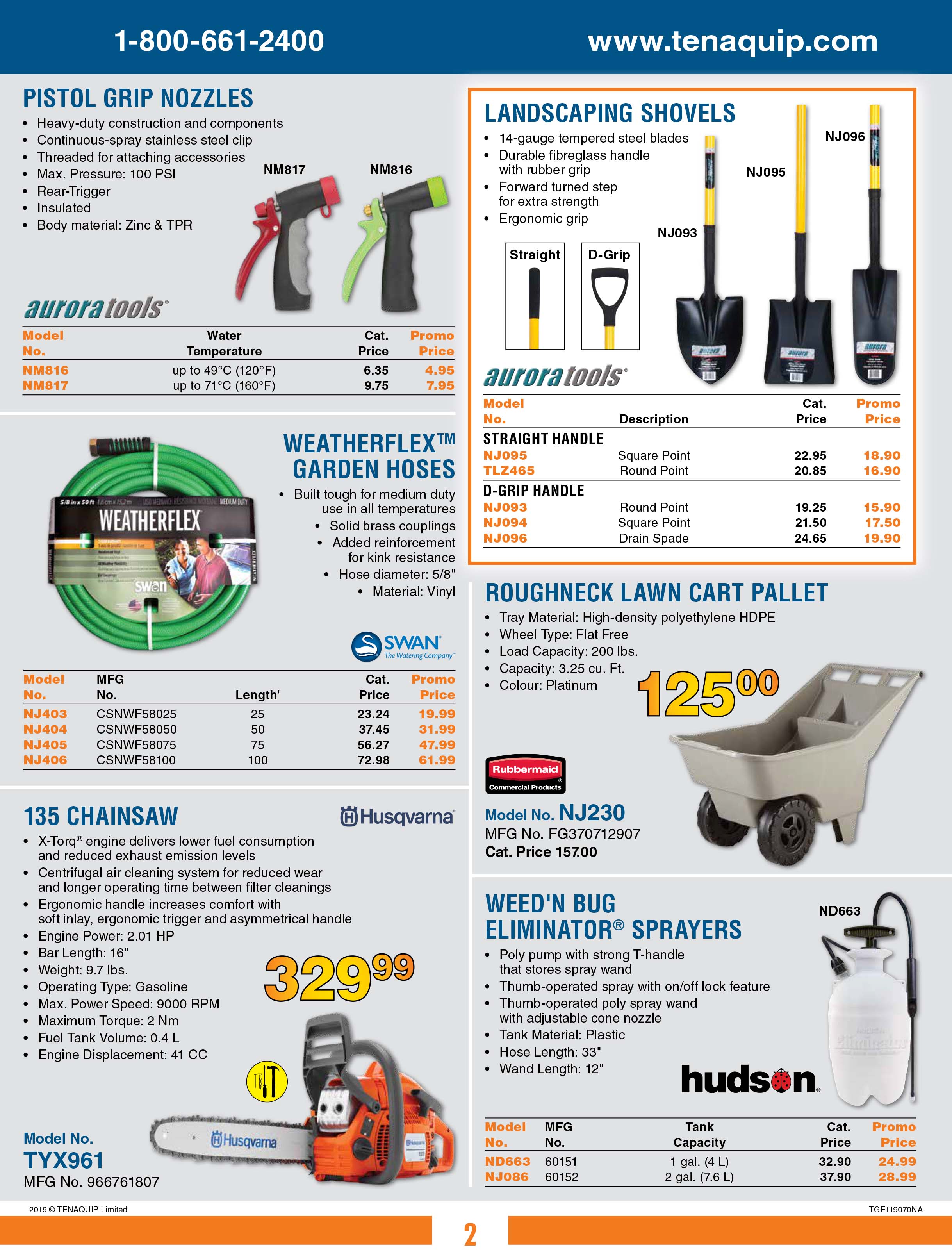 July Sale | TENAQUIP