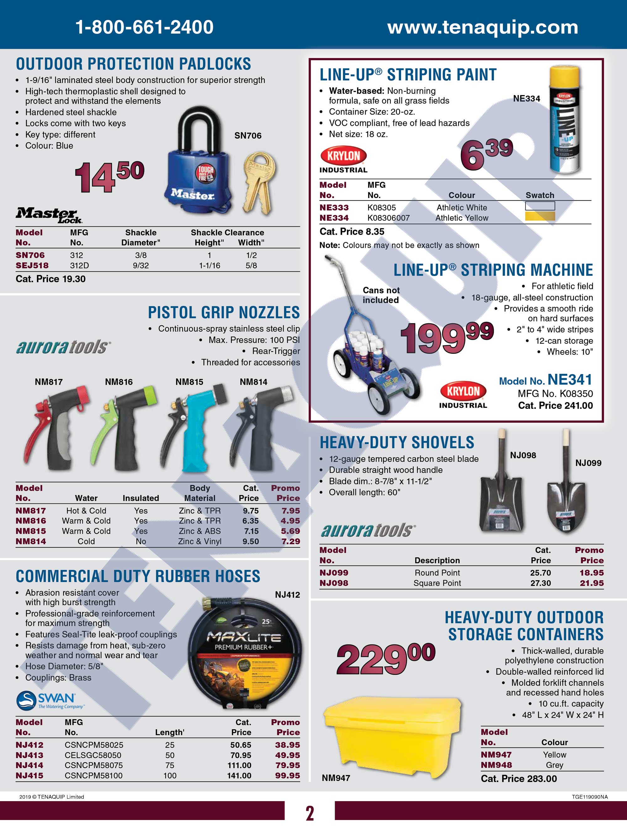 September Sale | TENAQUIP