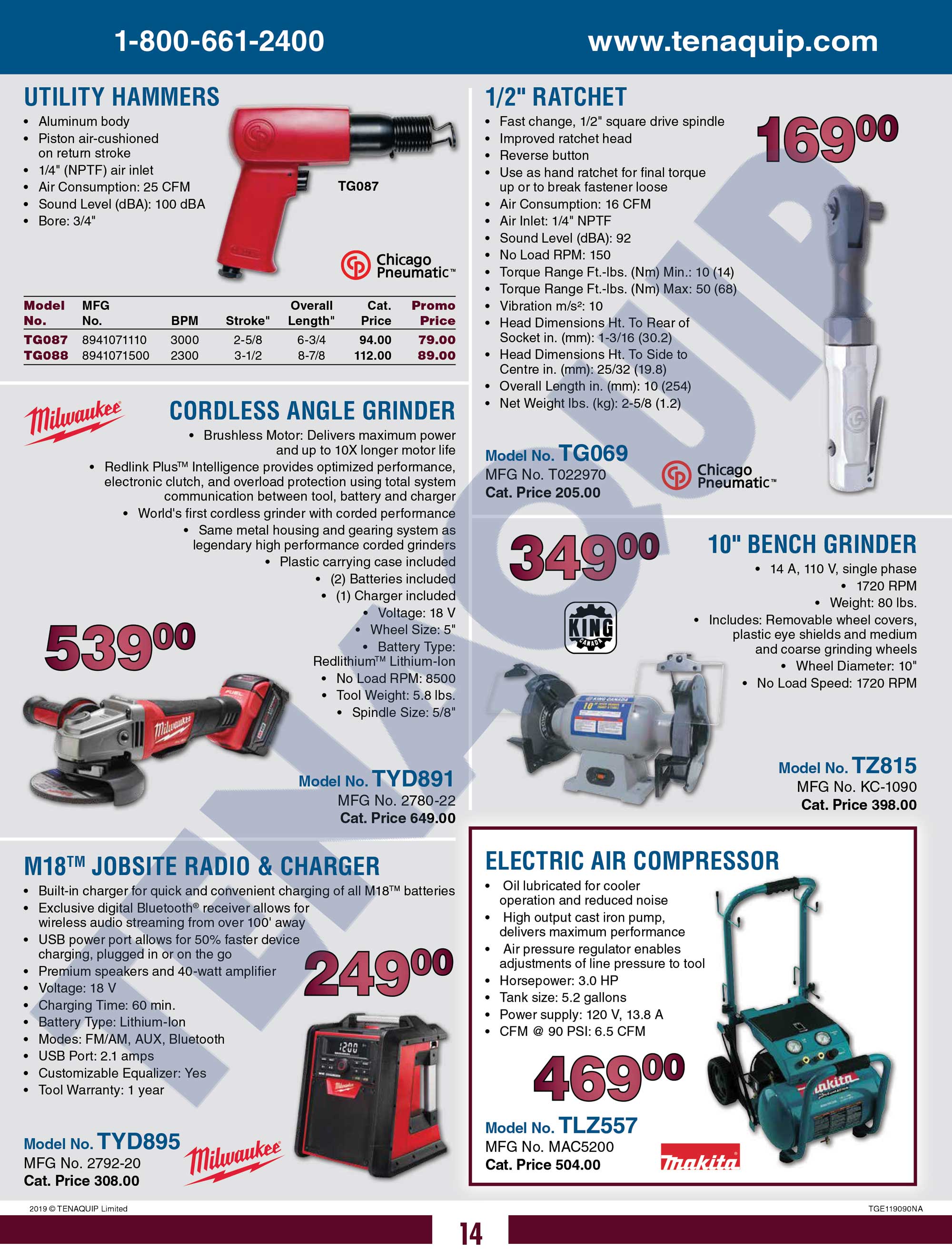 September Sale | TENAQUIP