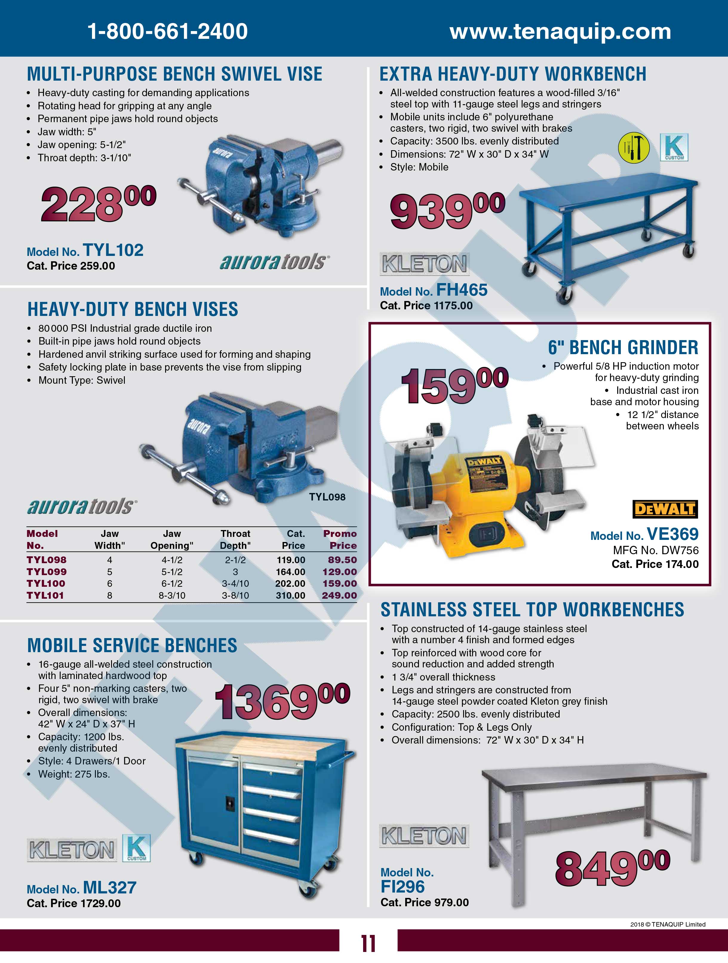 August Sale | TENAQUIP