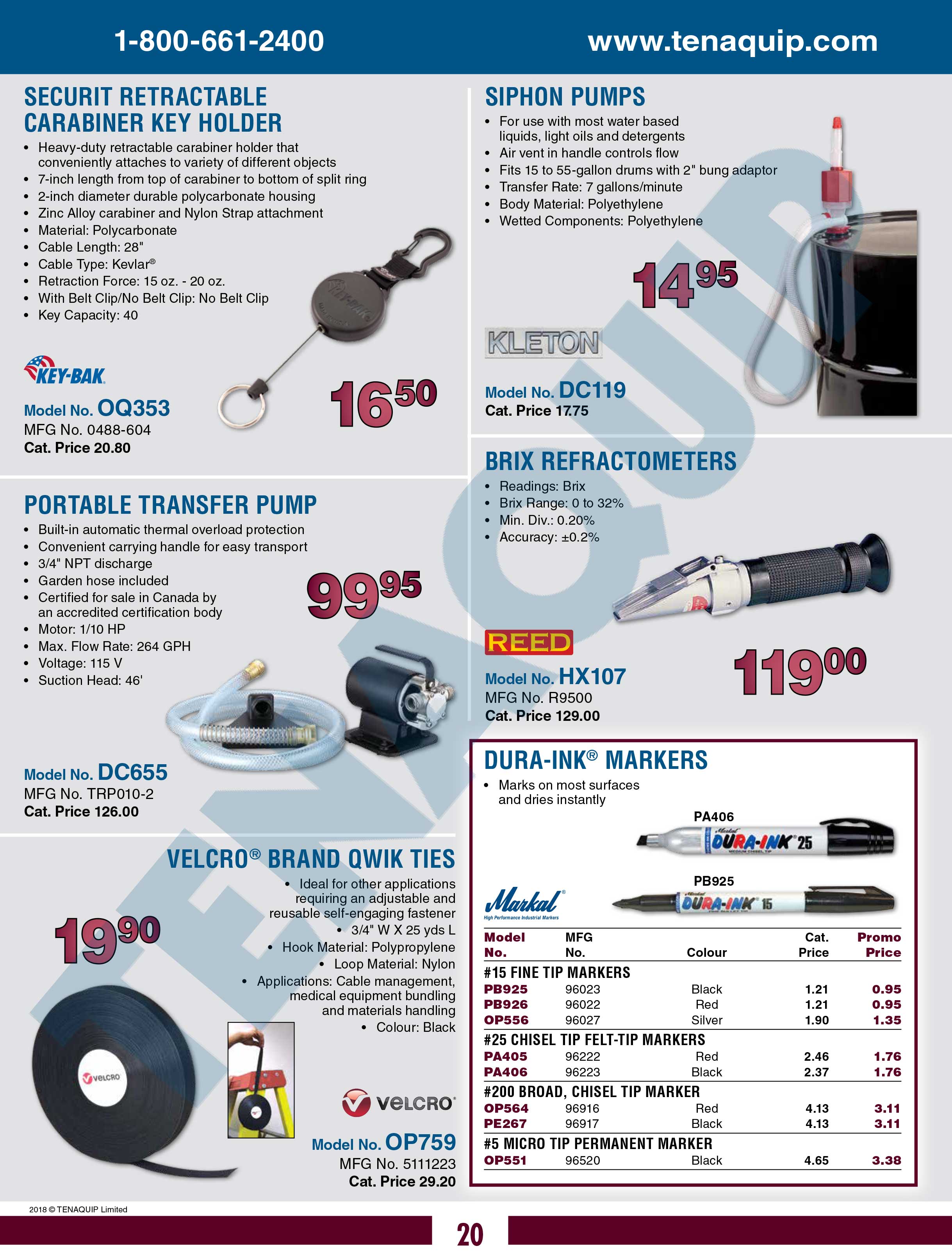 August Sale | TENAQUIP