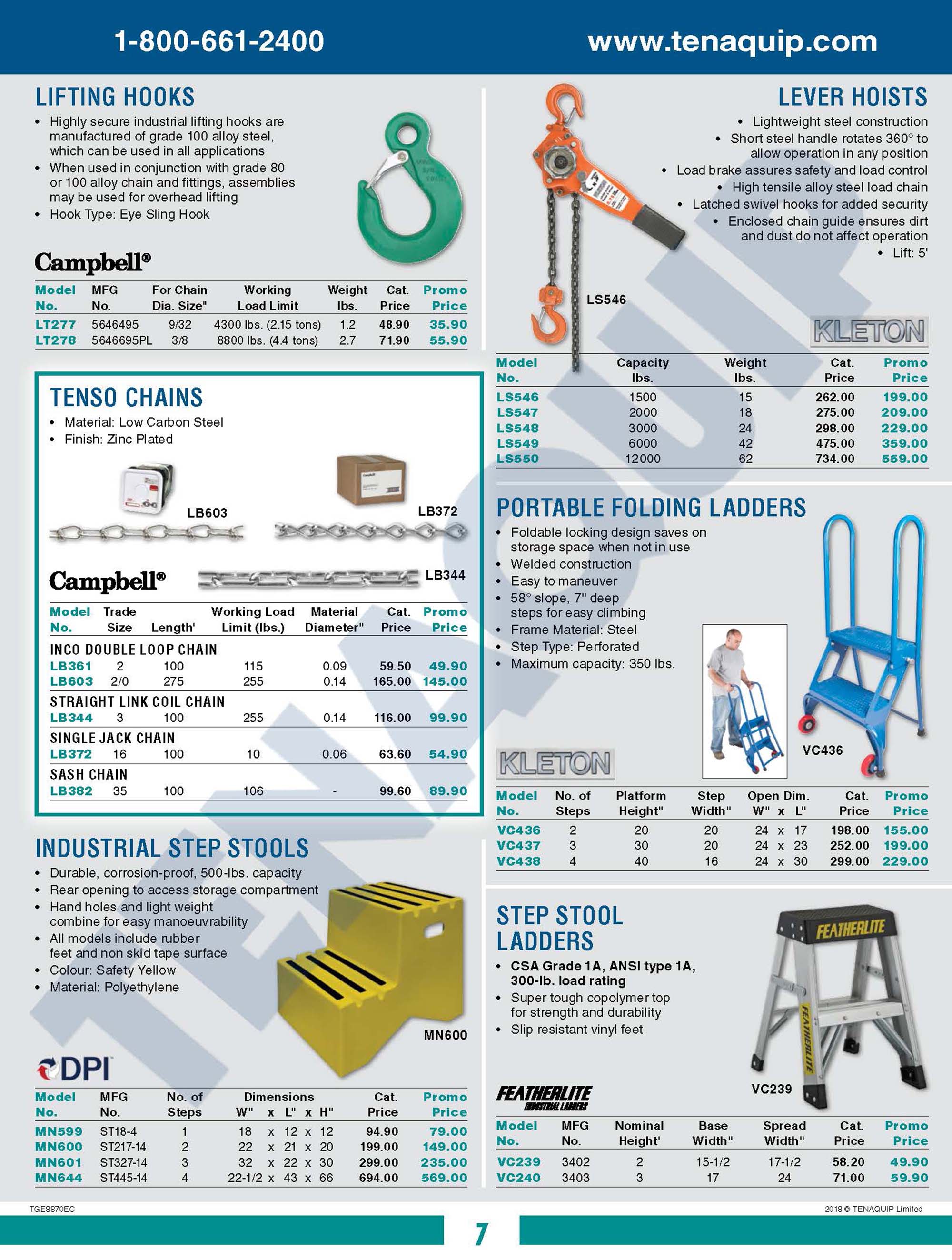 November Sale | TENAQUIP