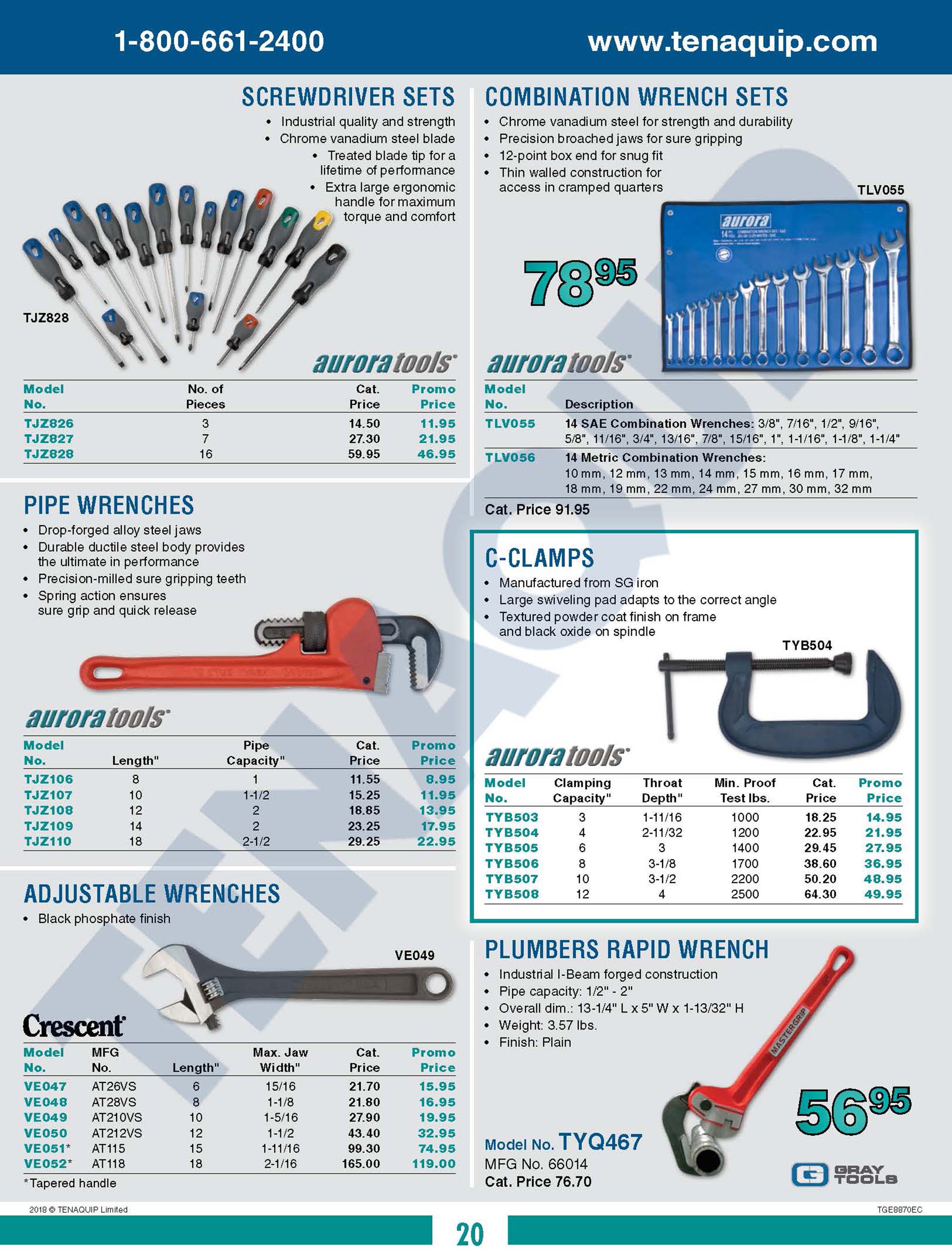 November Sale | TENAQUIP